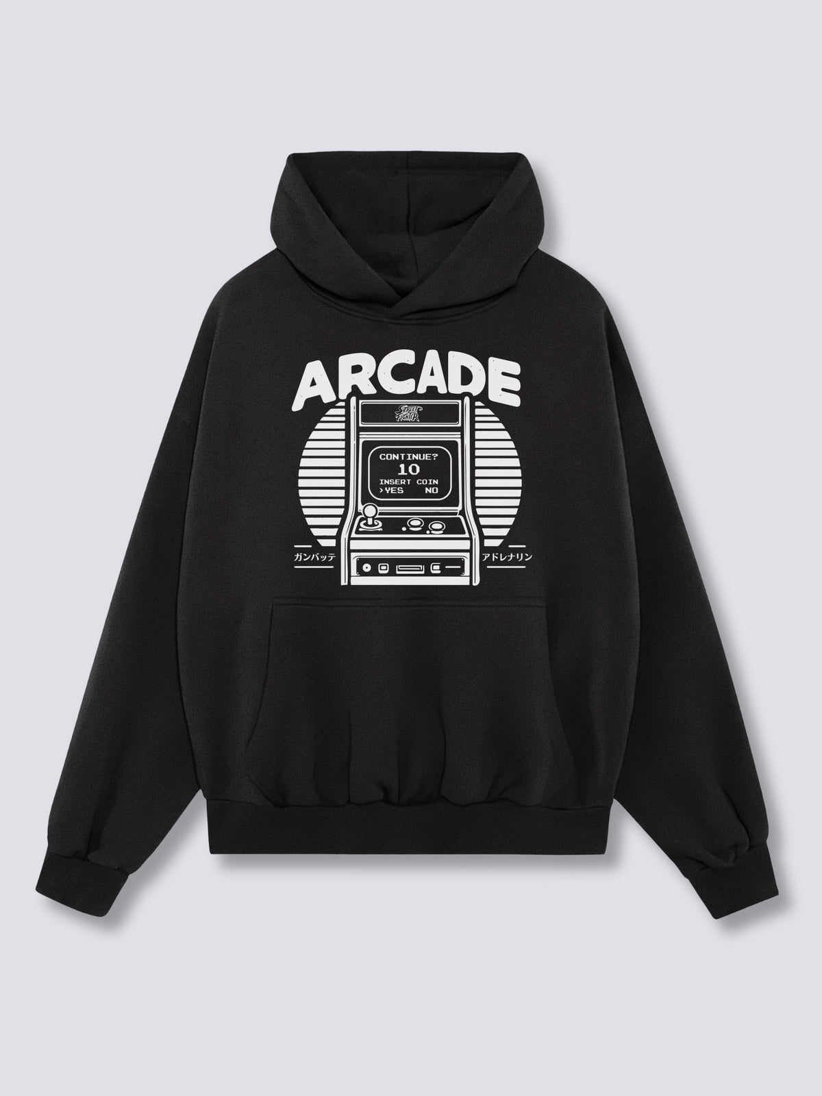 Front Print - Arcade Game Hoodie